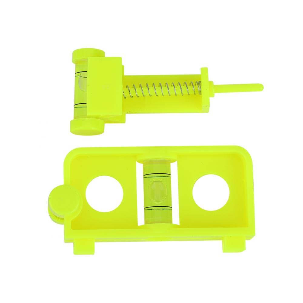 Dilwe Archery Level, Plastic Arrow Level Compound Bows Tuning and Mounting String Archery Tuning Level Combo Accessory