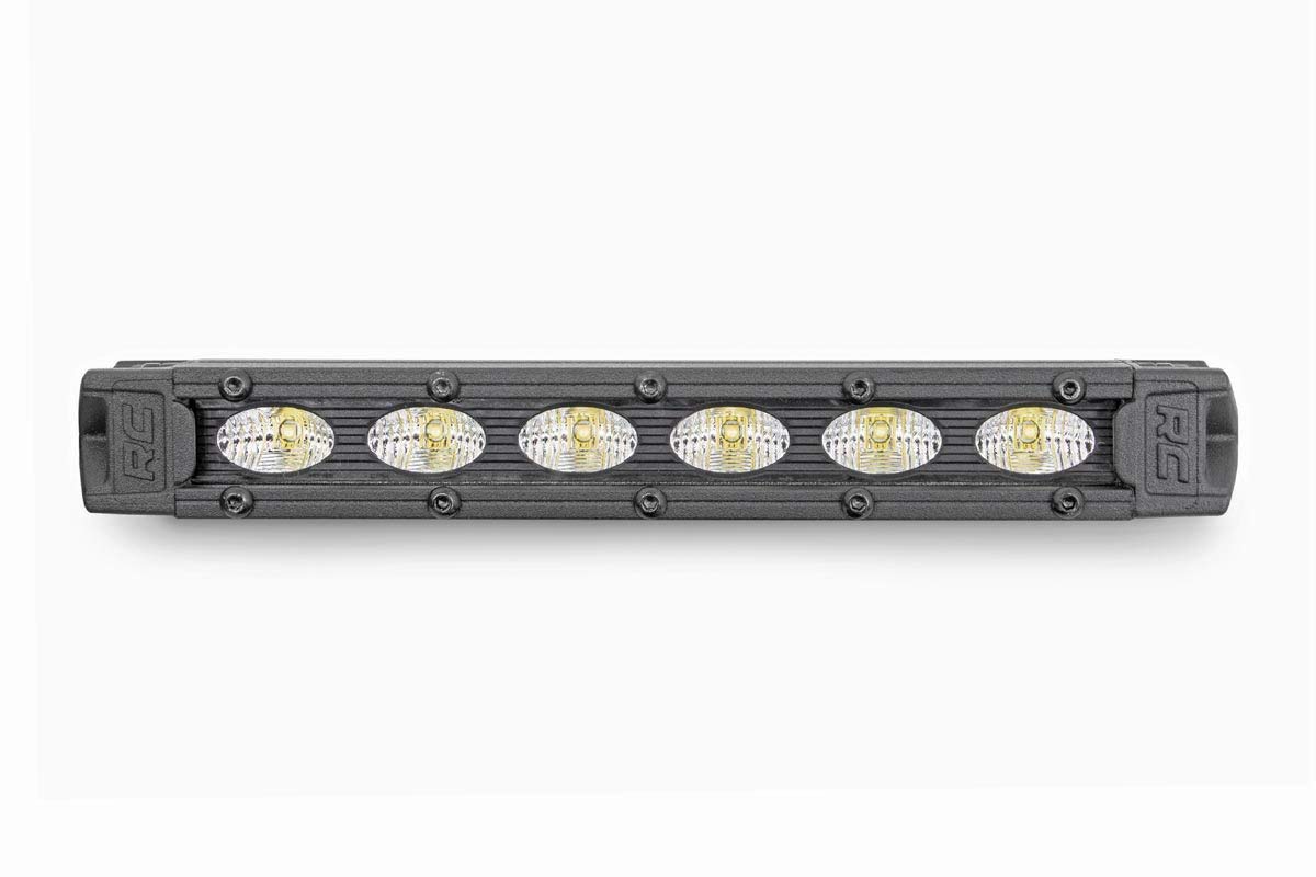 Rough Country 6" Black Series Slimline CREE LED Light Bars | Pair - 70406ABL