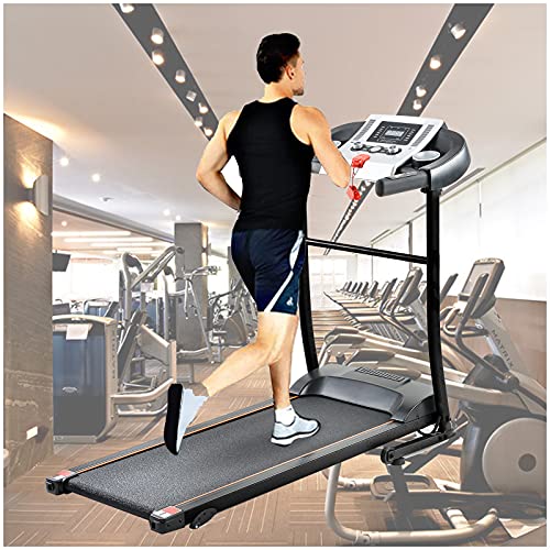 Electric Walking Treadmill Bike Folding Treadmill Indoor Walking Treadmill Treadmill Incline Workout for Running and Walking Jogging Exercise