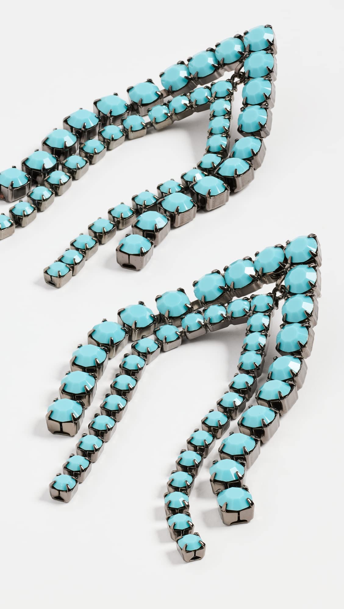 Elizabeth Cole Women's Darra Earrings, Turquoise, Blue, One Size