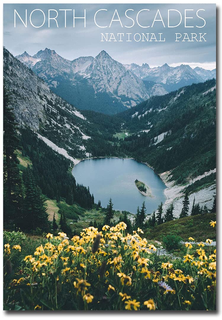 FRIDGE MAGNET North Cascades National Park, Washington Fridge Magnet Size 2.5Inch x 3.5Inch, As Pictures Show, p0318