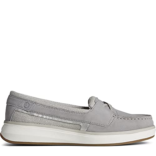 Sperry Women's Freshfish Boat Shoe, Grey, 10