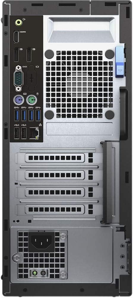 Dell OptiPlex 5050 Mini Tower Desktop Computer (with RGB Keyboard), Intel i5-7500 3.8GHz, 16GB DDR4, 512GB SSD, WiFi, Bluetooth, Home/Office PC, Windows 10 Pro 64 Bit English/Spanish/French (Renewed)