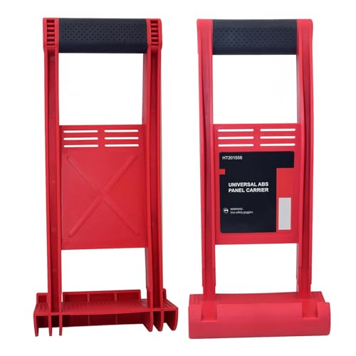 Generic Plywood Carrier, Panel Carrier Sheetrock Drywall 2 Pcs 80KG Load Bearing Sheetrock Tools Drywall Handtools Drywall Carrying Tool Fit to Plywood, Glass Board, Plasterboard, Generic1q0v7xnwu9
