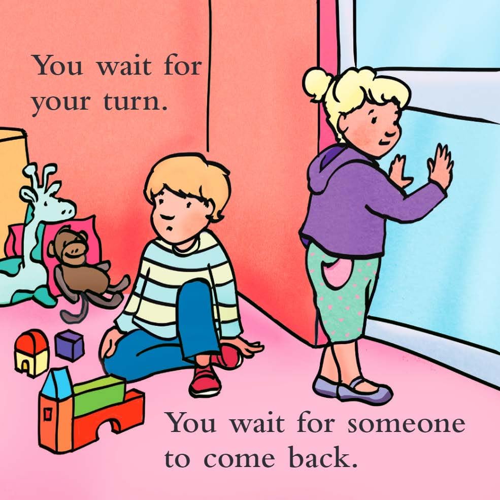 Waiting Is Not Forever Board Book (Best Behavior®)