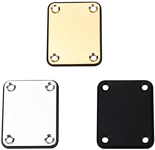Dinikally Custom Electric Guitar Neck Plate Personalized Engraved Neck Plate for Electric Guitar, Electric Bass