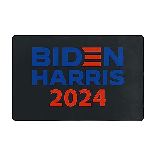 Joe Biden 2024 Carpet Non-Slip Doormat Flannel Floor Mat for Office 36 X 24 in & 72 X 48 in