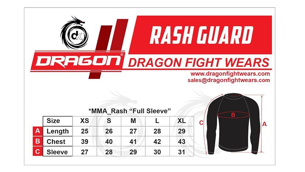 Dragon MMA Rash Guard (Dragon, Medium)