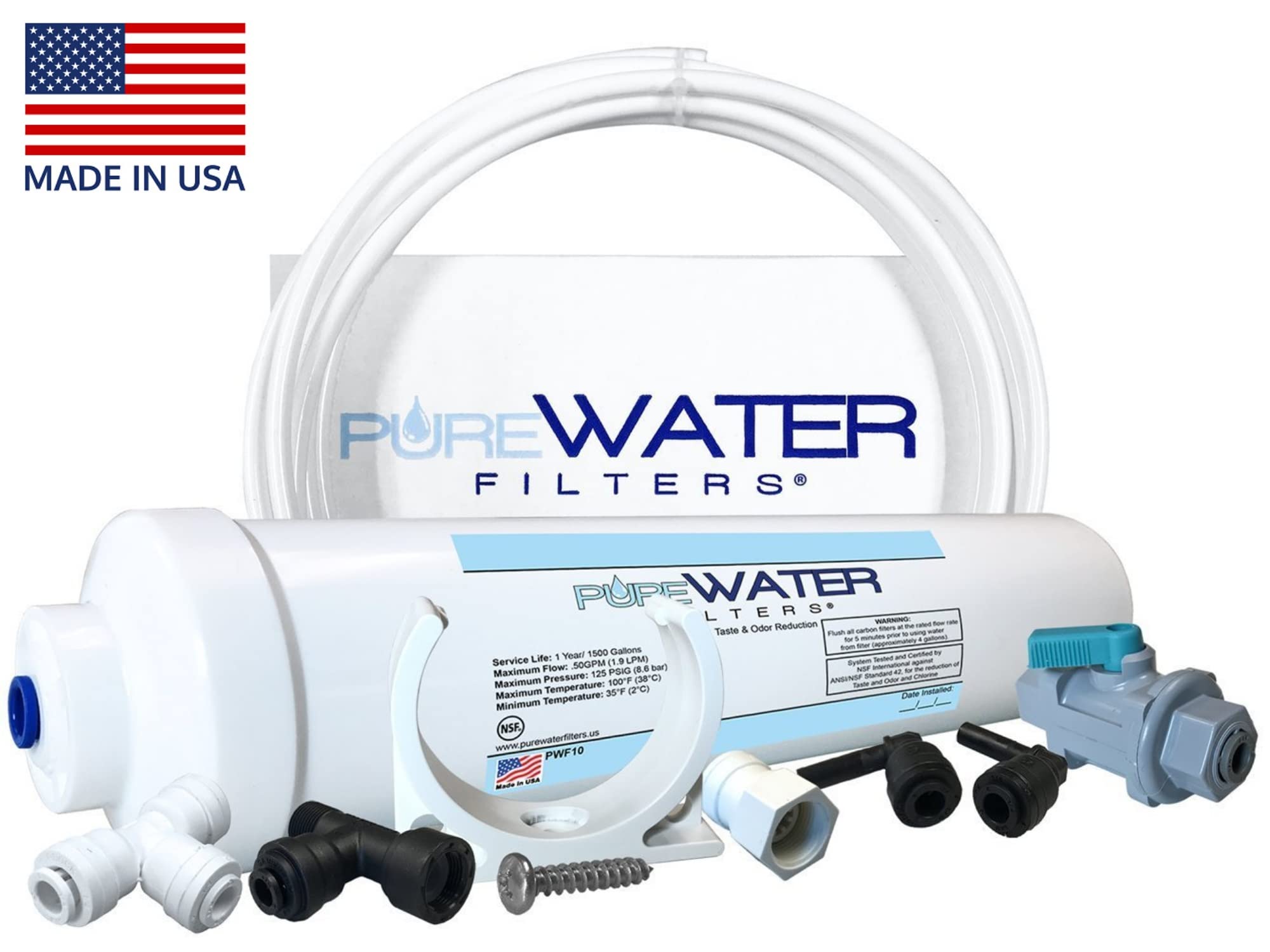 Filtered Water Refill Do-It-Yourself Kit, For Non-Commercial Keurig Coffee Brewers by PureWater Filters