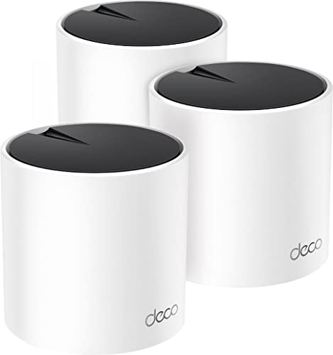 TP-Link - Deco X25 AX1800 Dual-Band Whole Home Mesh Wi-Fi 6 System (3-Pack) - White (Renewed)