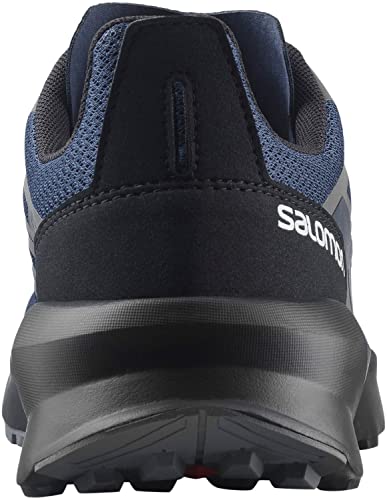 Salomon Patrol Hiking Shoes for Men Climbing, Mood Indigo/Black/Quiet Shade, 12