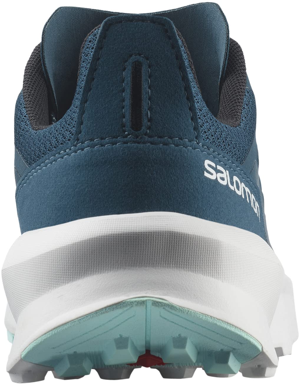 Salomon Patrol Hiking Shoes for Women Trail Running, Legion Blue/White/Yucca, 7.5
