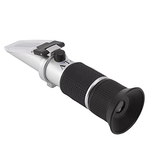 Fruit Sugar Content Measuring Tool, 0β80% Brix Tester Refractometer Portable Adjustable Lens Efficient for Home
