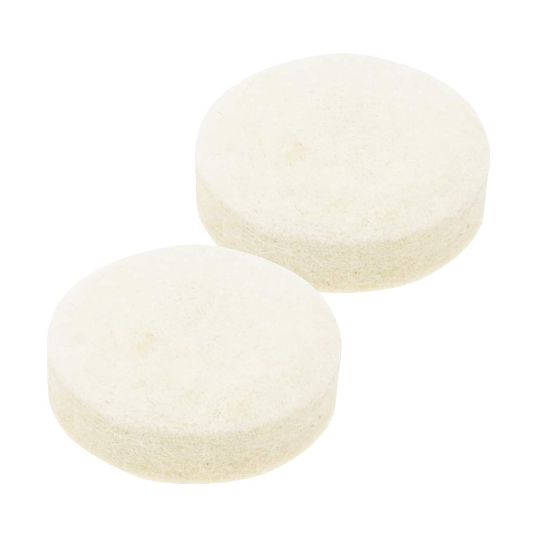 Coshar Wool Felt Drum Beater Pad, Durable Drum Hammer Head Replacement, Pack of 2 - S2