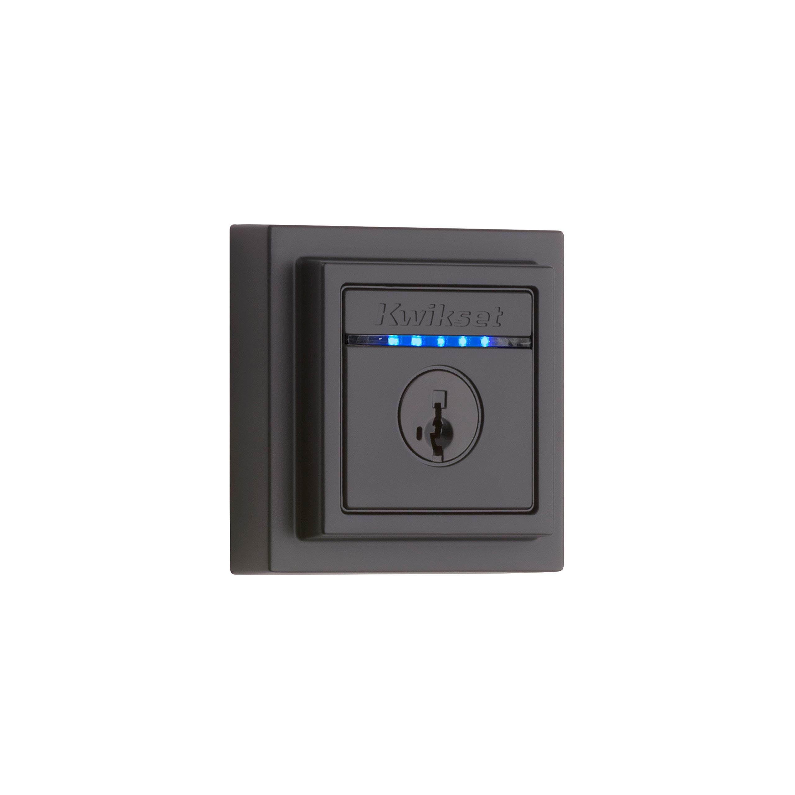 Kwikset 99250-208 Kevo Contemporary Bluetooth Deadbolt, Polished Chrome