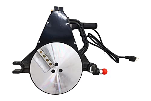 INTBUYING Pipe Fusion Welder Pipe Welding Machine PP PE PB PVDF Butt Fushion Welding Machine Tube Butt Fusion Equipment Double Clamps Hand-push Type 110V 2.48-7.87”(63-200MM)