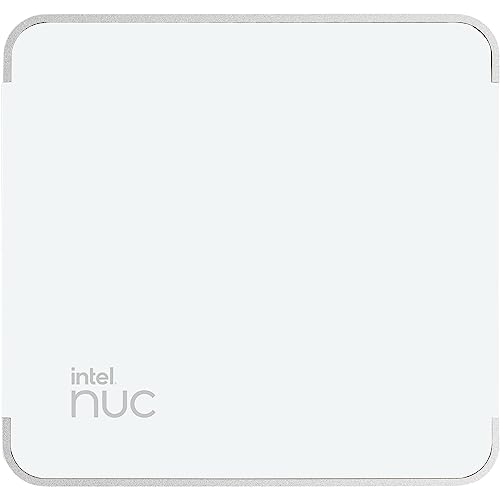 Intel 2023 NUC 13 Pro Kit NUC13ANBi5 Vivid Canyon Mini PC Desktop, 13th Gen 12-Core i5-1340P, 64GB DDR4 RAM, 2TB PCIe SSD, WiFi 6, Bluetooth 5.3, White, Windows 11 Pro, BROAG Cable