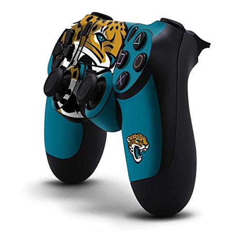 Skinit Decal Gaming Skin Compatible with PS4 Controller - Officially Licensed NFL Jacksonville Jaguars Large Logo Design