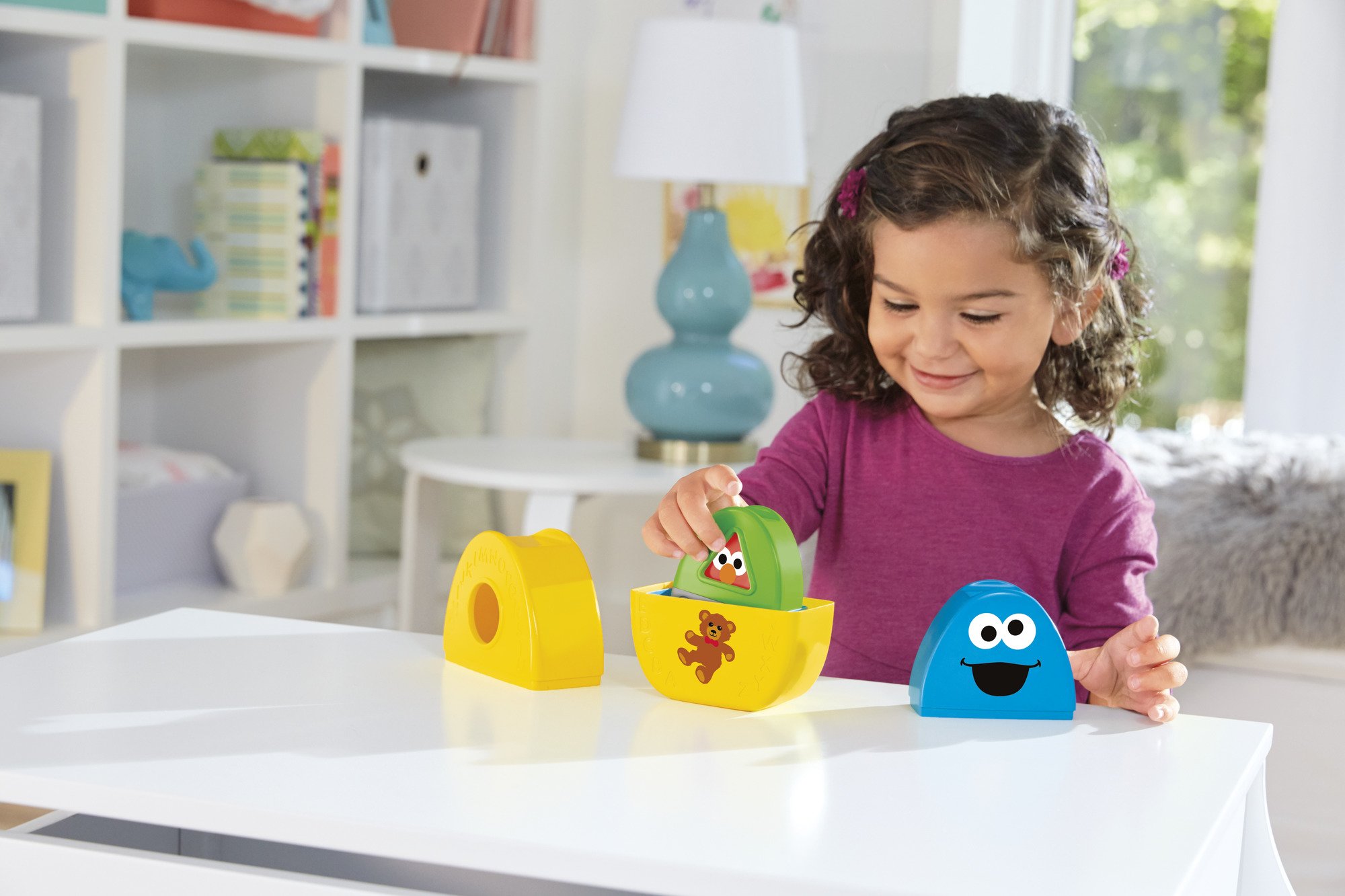 Sesame Street Playskool Friends Elmo’s Stack & Nest Friends for 12 months to 1188 months