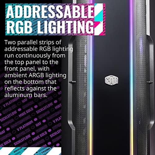 Cooler Master 30th Year Anniversary Cosmos Infinity Gaming PC Desktop – AMD Ryzen 9 7950X - NVIDIA GeForce RTX 4090-32GB DDR5-2TB M.2 NVMe SSD – WiFi - Windows 11 Pro