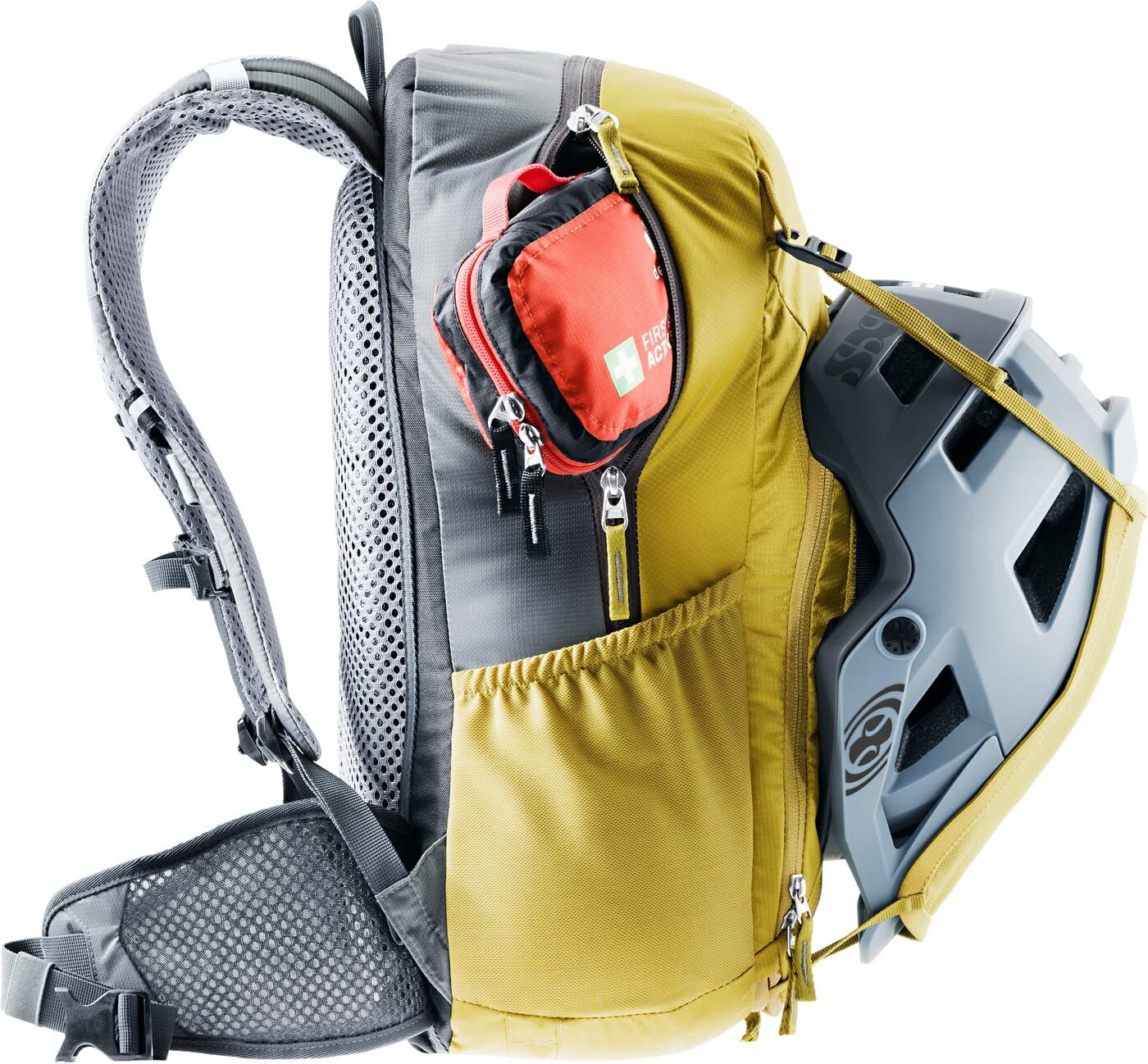 Deuter Unisex - Adult Bike I 20 Bicycle Backpack, Unisex – Adults, 3202221, Turmeric shell., L