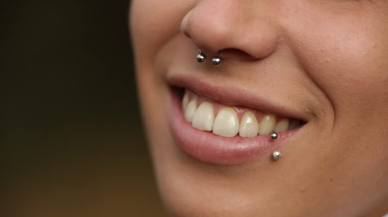 D.Bella 16G Surgical Steel Nose Septum Horseshoe Hoop Earring Eyebrow Tragus Lip Piercing Ring Balls & Spikes 6-12mm