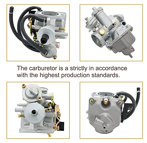 TRX 250 Carburetor Compatible with Honda TRX 250 TRX250 Recon TRX250TM TRX250TE ATV 250 Carburetor, TRX 250 Carburetor Kit