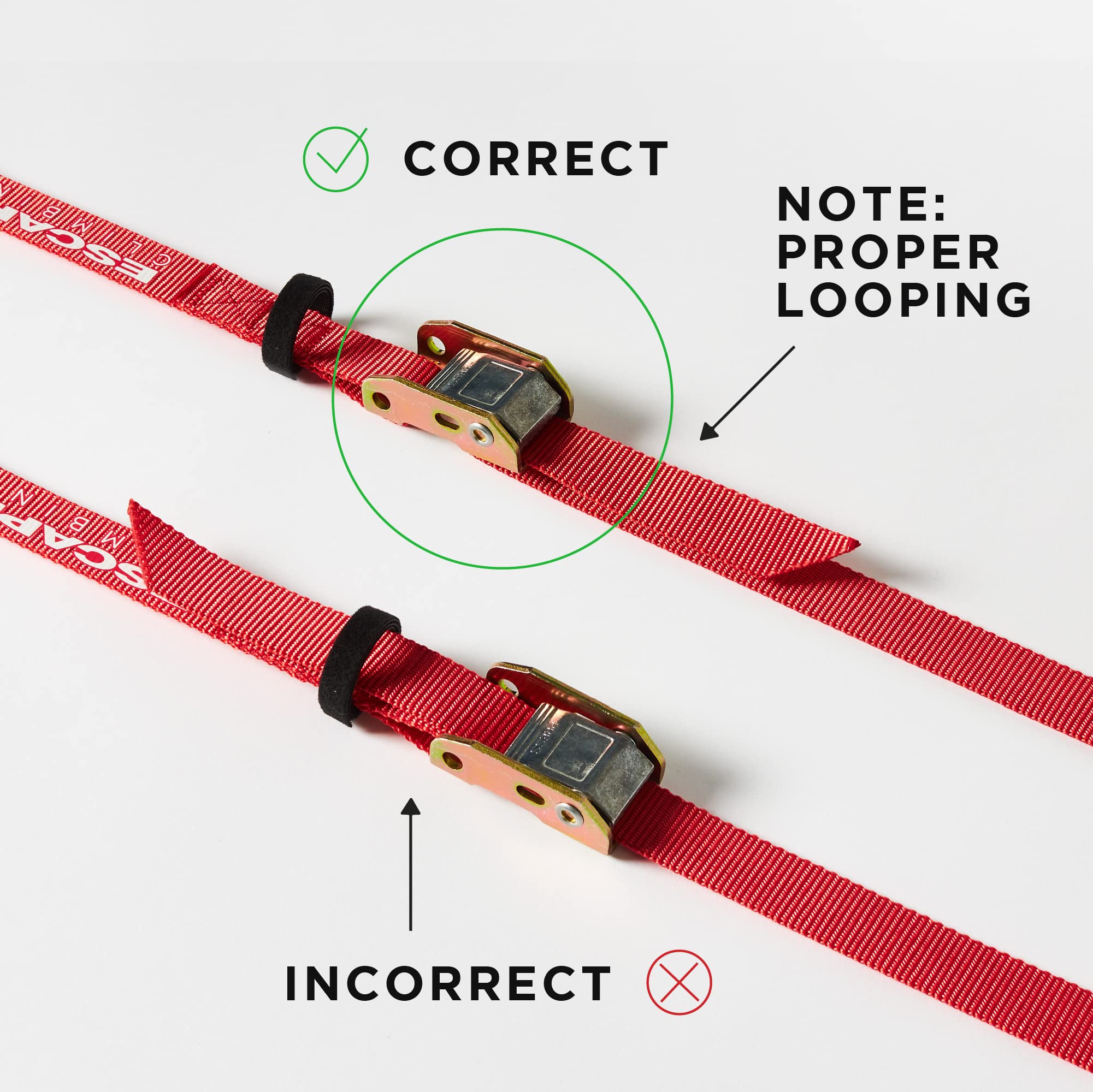 Escape Climbing Rings | Rock Climbing Training Rings | Wood Strength Training | Gymnastic Rings Set with 15β Adjustable Straps| Great for Gyms