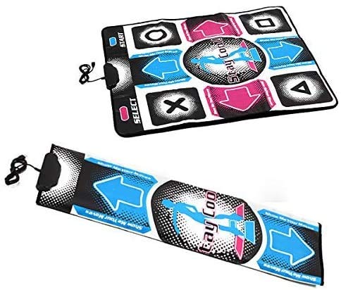 Esenlong USB Dance Mat, Non Slip Dance Gaming Mat Dancing Step Dance Mat Pad Children Adult Wear Resistant Dance Mat Compatible for PC Laptop Support Windows98/ 2000/ XP/ 2008/ vista/ win7 etc