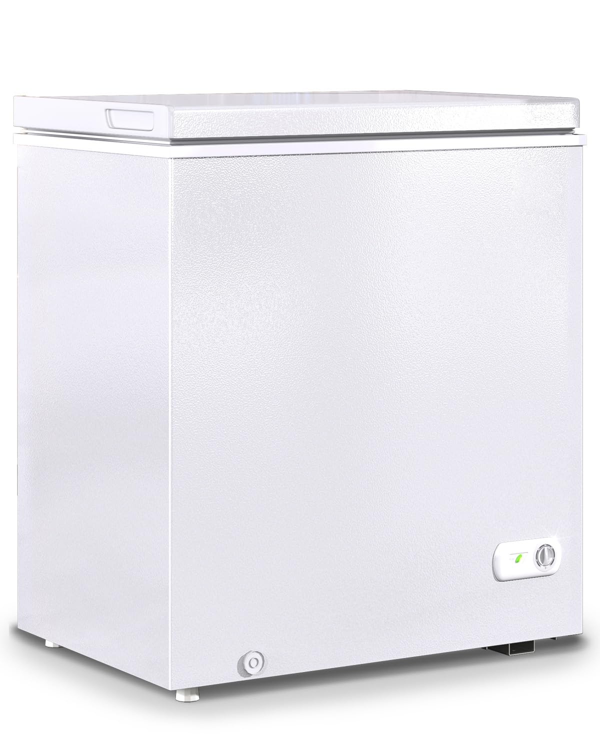 Muhub 10.0 Cu.Ft Deep Freezer with Removable Basket,Top Opening Chest Freezer, 10.0 Cubic Feet Large Freezer, Low noise,Adjustable Temperature(10.0 Cu.Ft)
