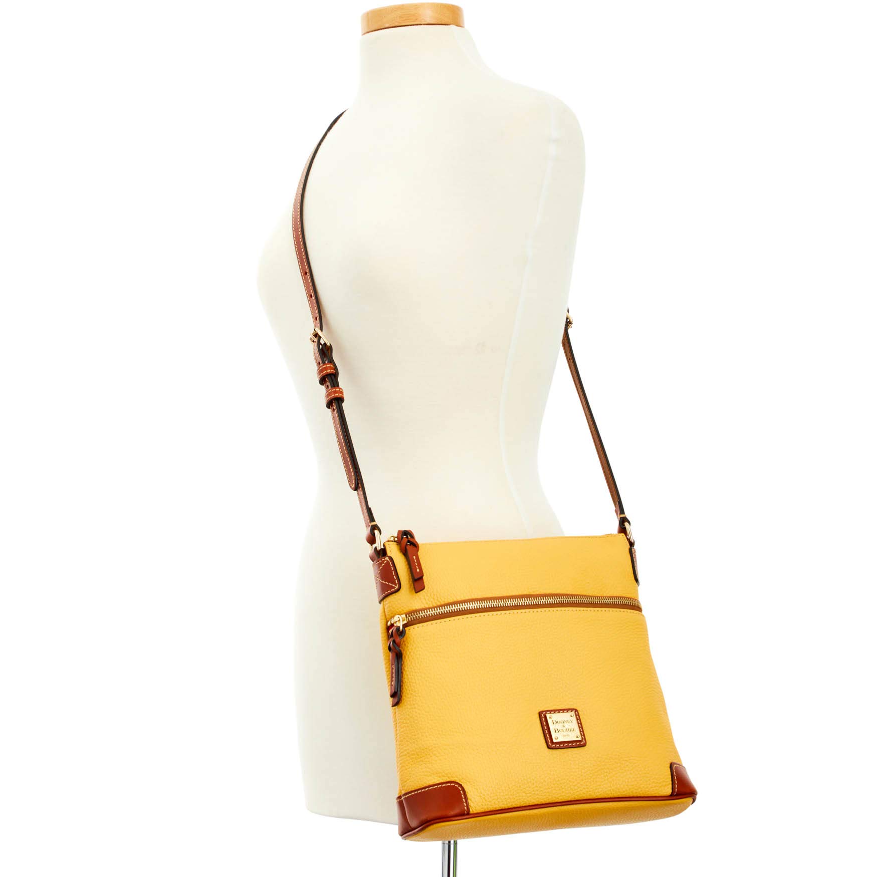 Dooney & Bourke Handbag, Pebble Grain Crossbody - Bordeaux
