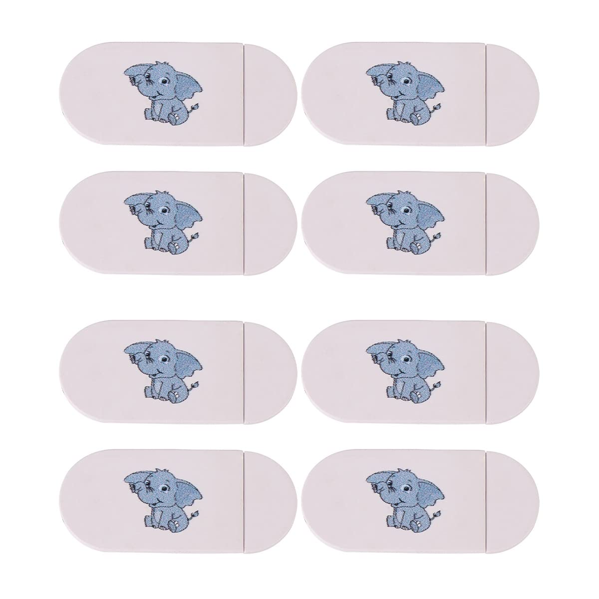 SOLUSTRE 8 pcs Camera Privacy Cover Computer Tablet cam Privacy Blocker Camera Blocker Cover Webcam limpiador de Tablet Camera Cover Tablet Phone Camera Slide Cover Gp02 Laptop Video Camera