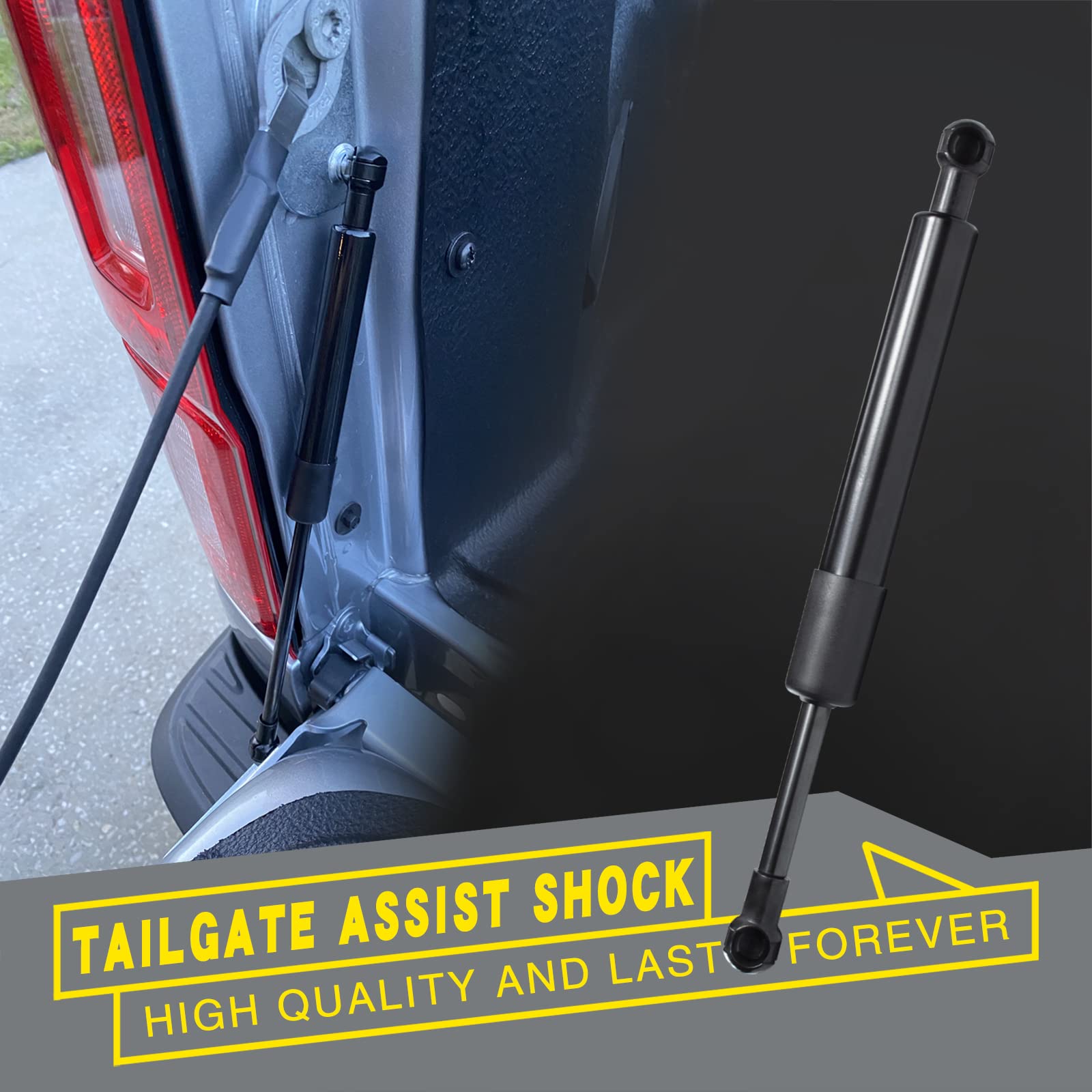Esploratori for Ford Ranger Tailgate Assist, Truck Tail Gate Lift Assist Tailgate Shock Compatible with Ford Ranger 2019 2020 2021 2022, Ford Ranger Accessories, DZ43206