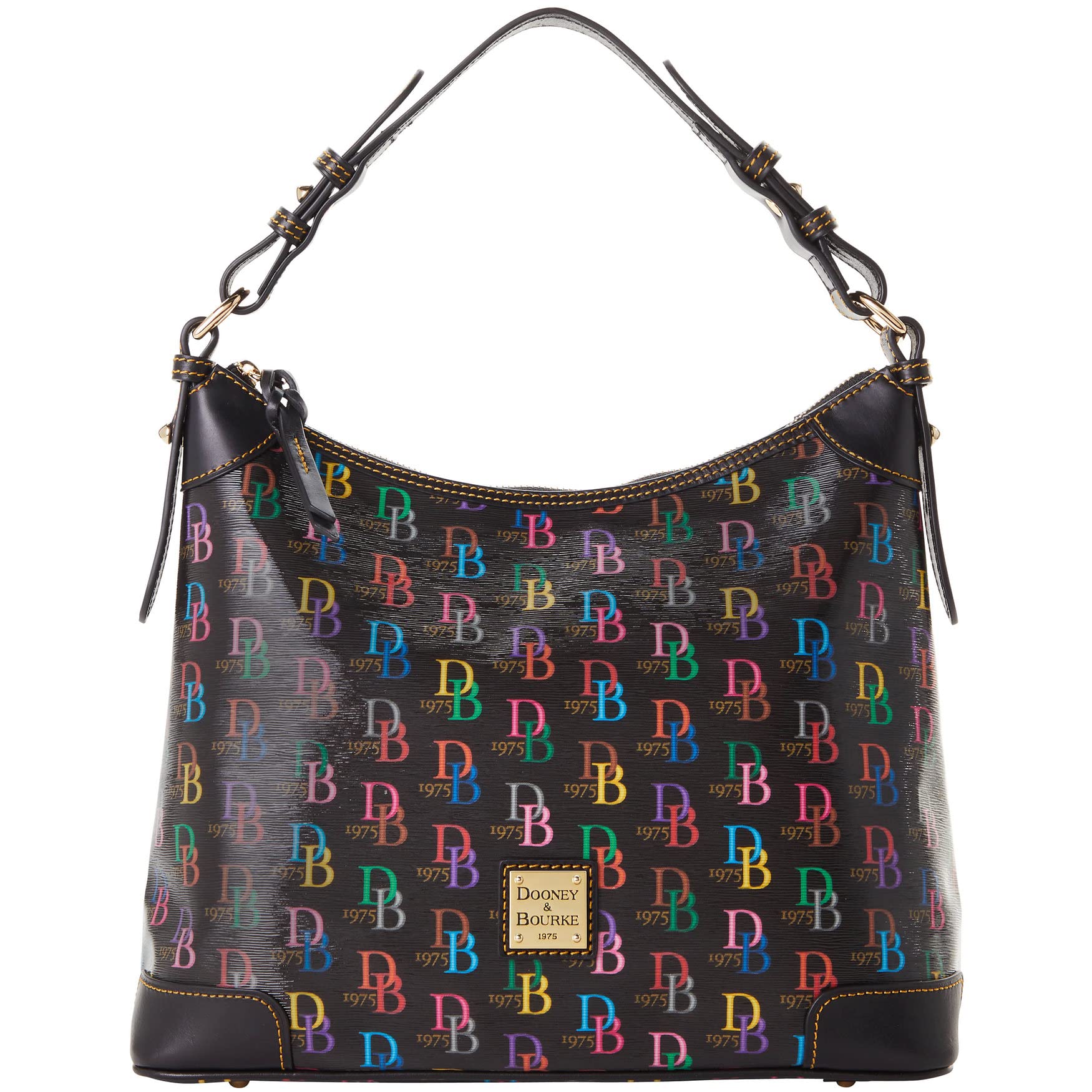 Dooney & Bourke Handbag, Db75 Multi Hobo Shoulder Bag - Black