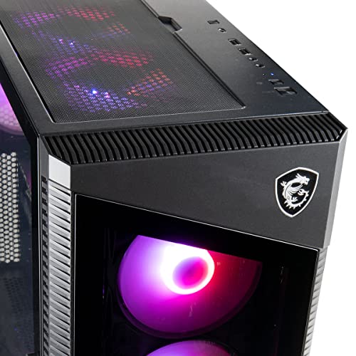 MPG Velox by MSI Gaming Desktop (NVIDIA GeForce RTX 4070 TI 12GB (>3090), Intel 24-Core i9-13900KF Processor, 32GB DDR5 RAM, 1TB NVMe SSD + 3TB HDD, Windows 11 Home) Gamer PC Computer