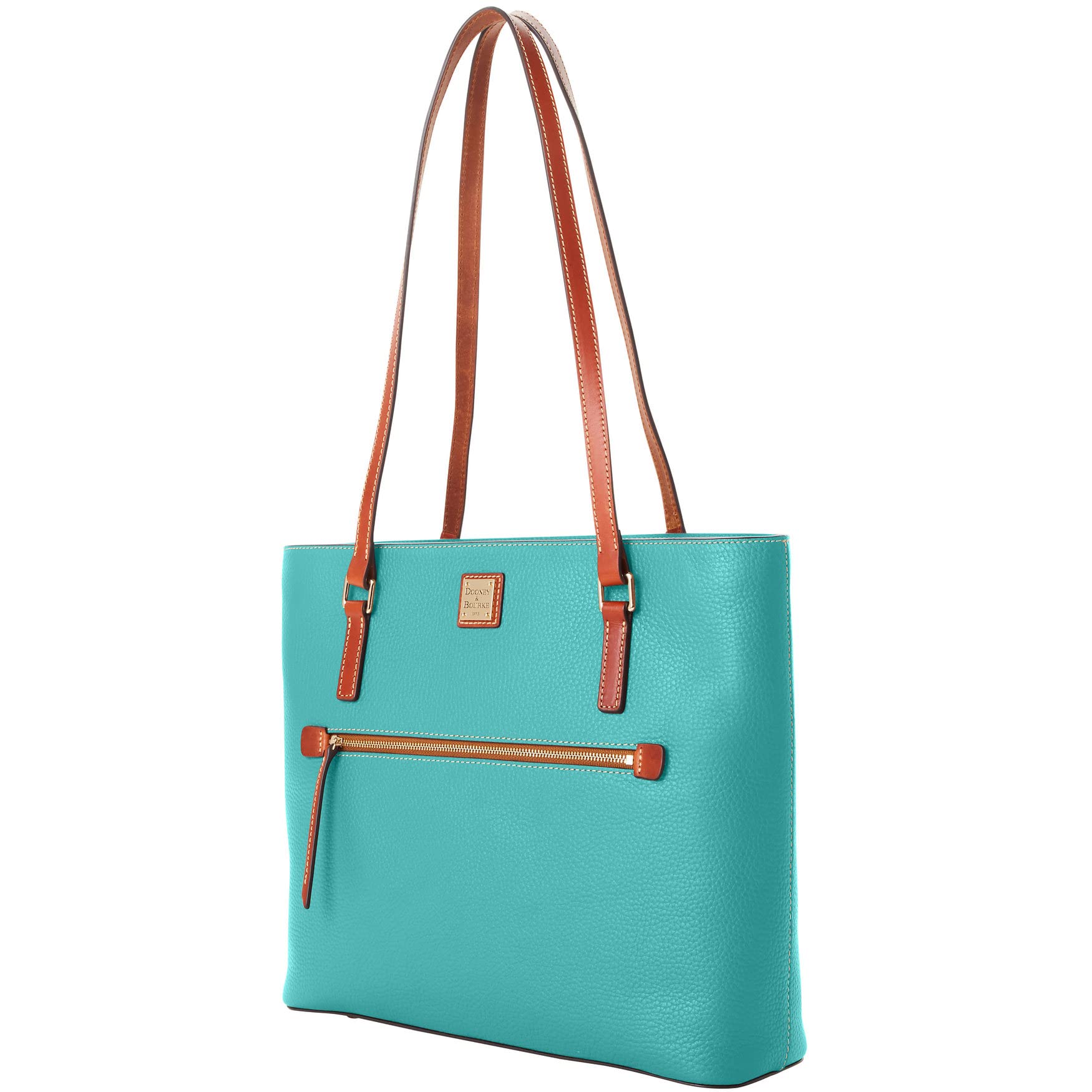 Dooney & Bourke Handbag, Pebble Grain Large Shopper Tote - Spearmint