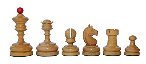Staunton Castle Inc Reproduction Vintage 1930 German Knubbel Chess Set