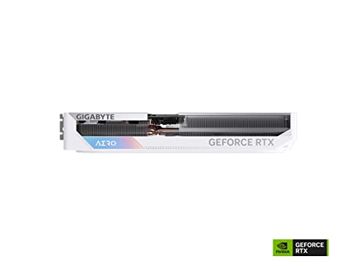 GIGABYTE GeForce RTX 4070 Ti AERO OC 12G Graphics Card, 3X WINDFORCE Fans, 12GB 192-bit GDDR6X, GV-N407TAERO OC-12GD Video Card