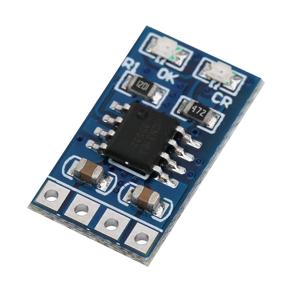 Fafeicy Solar Module,1A 4.4-6.5V Input 4.2V Output LiPo Li-ion Lithium Battery Charger MPPT Solar Controller Module(Without Pin), Module