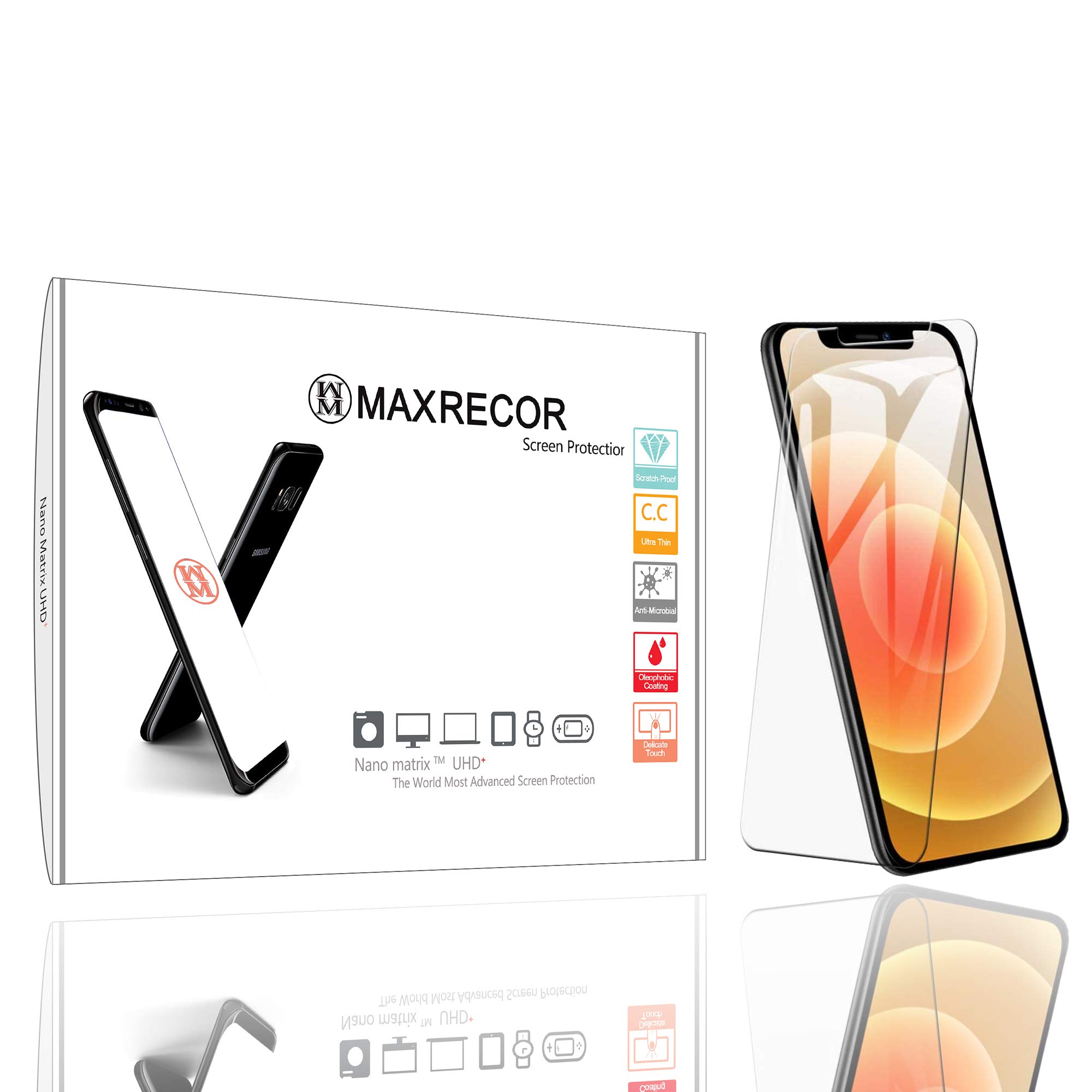 Screen Protector Designed for Vtech Write & Learn Touch Tablet - Maxrecor Nano Matrix Crystal Clear