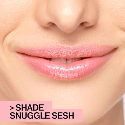 wet n wild MegaSlicks Lip Gloss, Ultra-Glossy, Vitamin-E Enriched, Ultra-Gloss High Shine Moisturizing, Cruelty-Free & Vegan - Snuggle Sesh