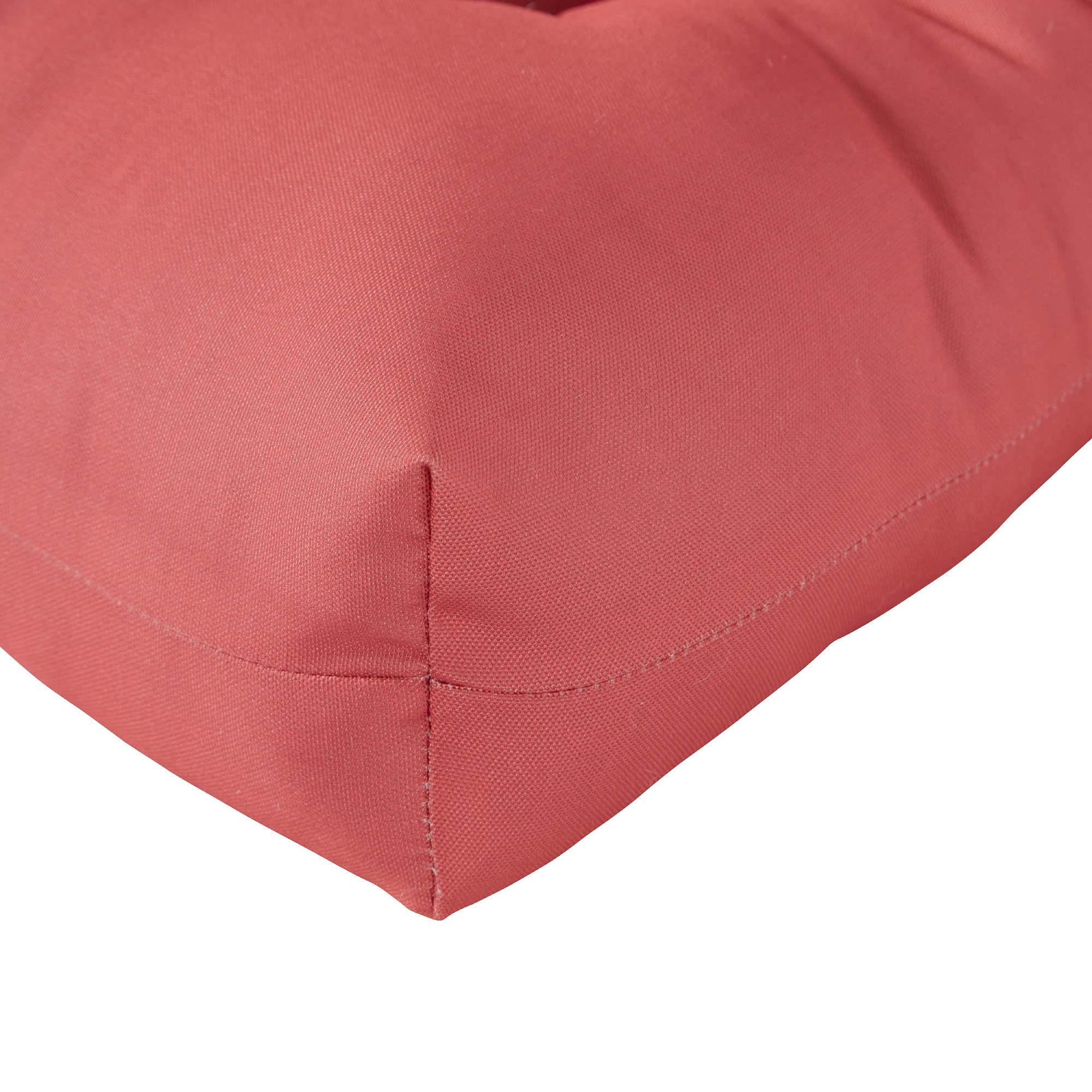 South Pine Porch Outdoor Seat/Back Chair Cushion, Coral