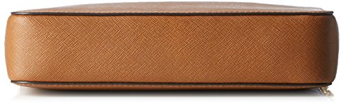 Michael Kors Women's Jet Set Crossbody Leather Bag, Luggage, Large