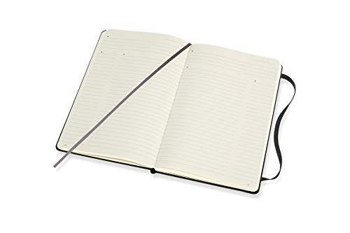 Moleskine PRO Notebook, Hard Cover, Large (5" x 8.25") Professional Project Planning, Black, 240 Pages