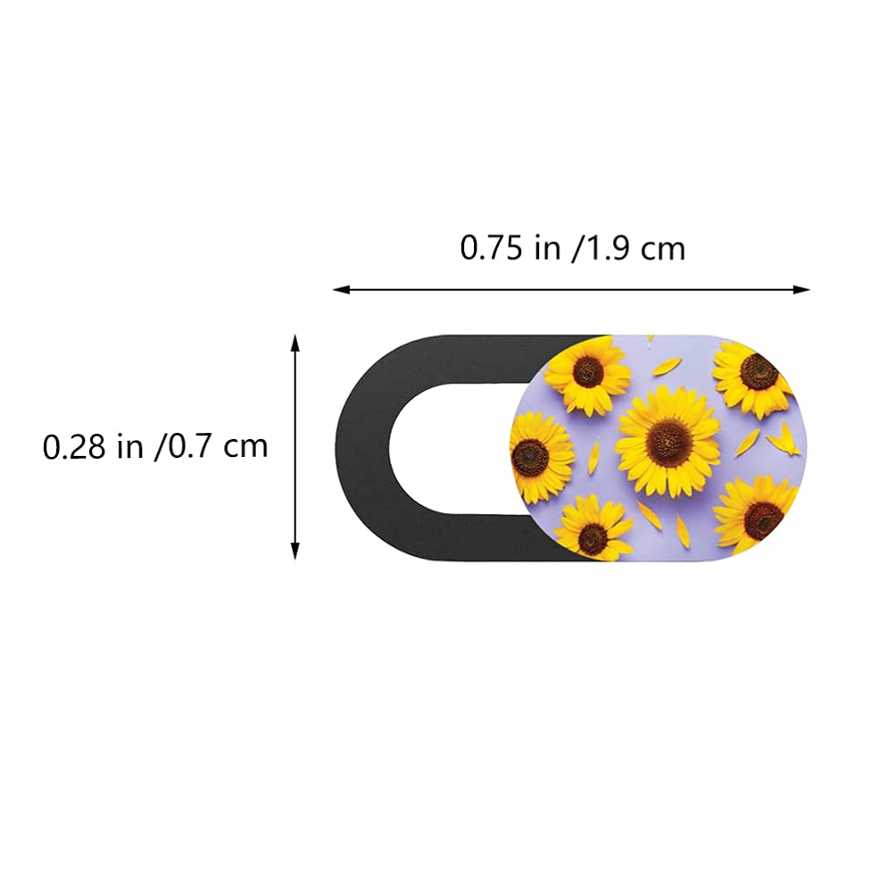 SOLUSTRE 6 pcs Camera Cover Smartphone Lens Cover Webcam lid Webcam Cover Computer Laptop Privacy Cover Webcam Lens Cover Webcam Slider Camera for Computer Printing Protective Cover abs