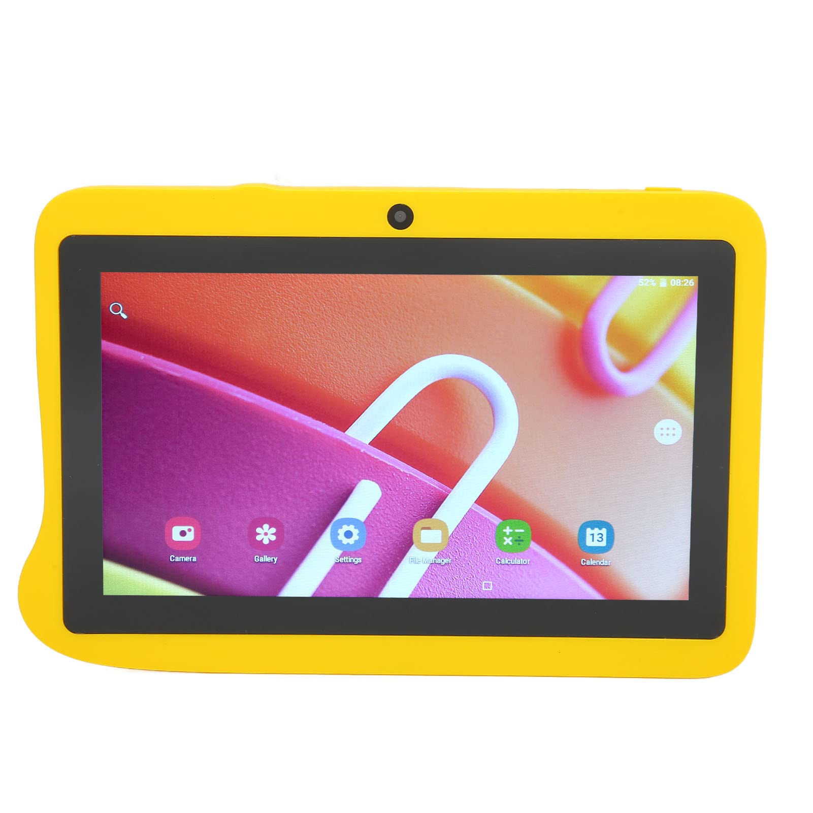 HD Tablet, 4GB 32GB Kids Tablet US Plug 100240V with Read Support for 10.0 (Yellow)