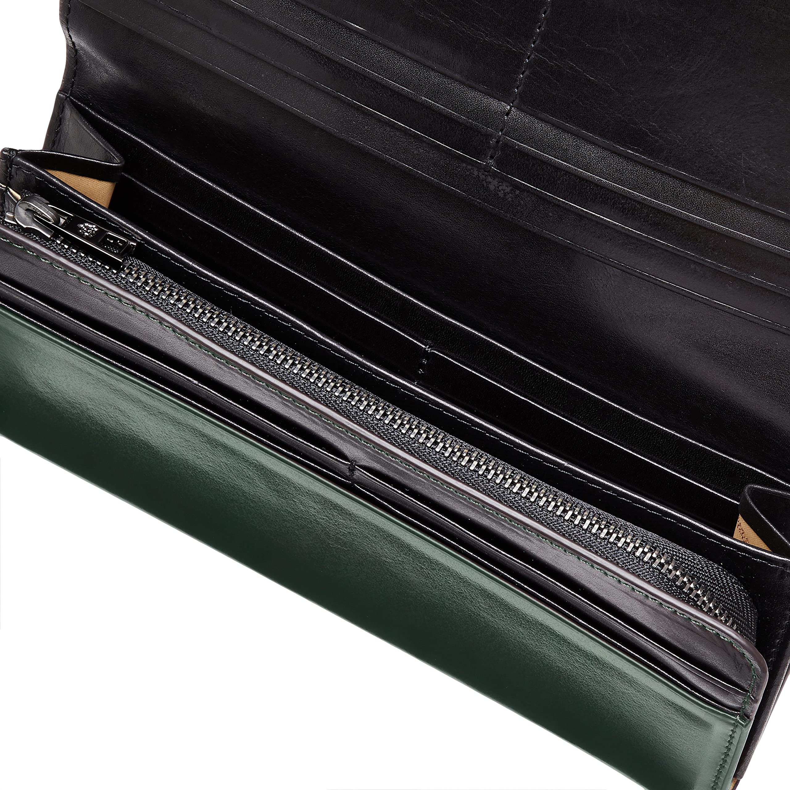 Dubeige(ドゥベージュ) Men's ADVAN Leather Long Wallet, Green