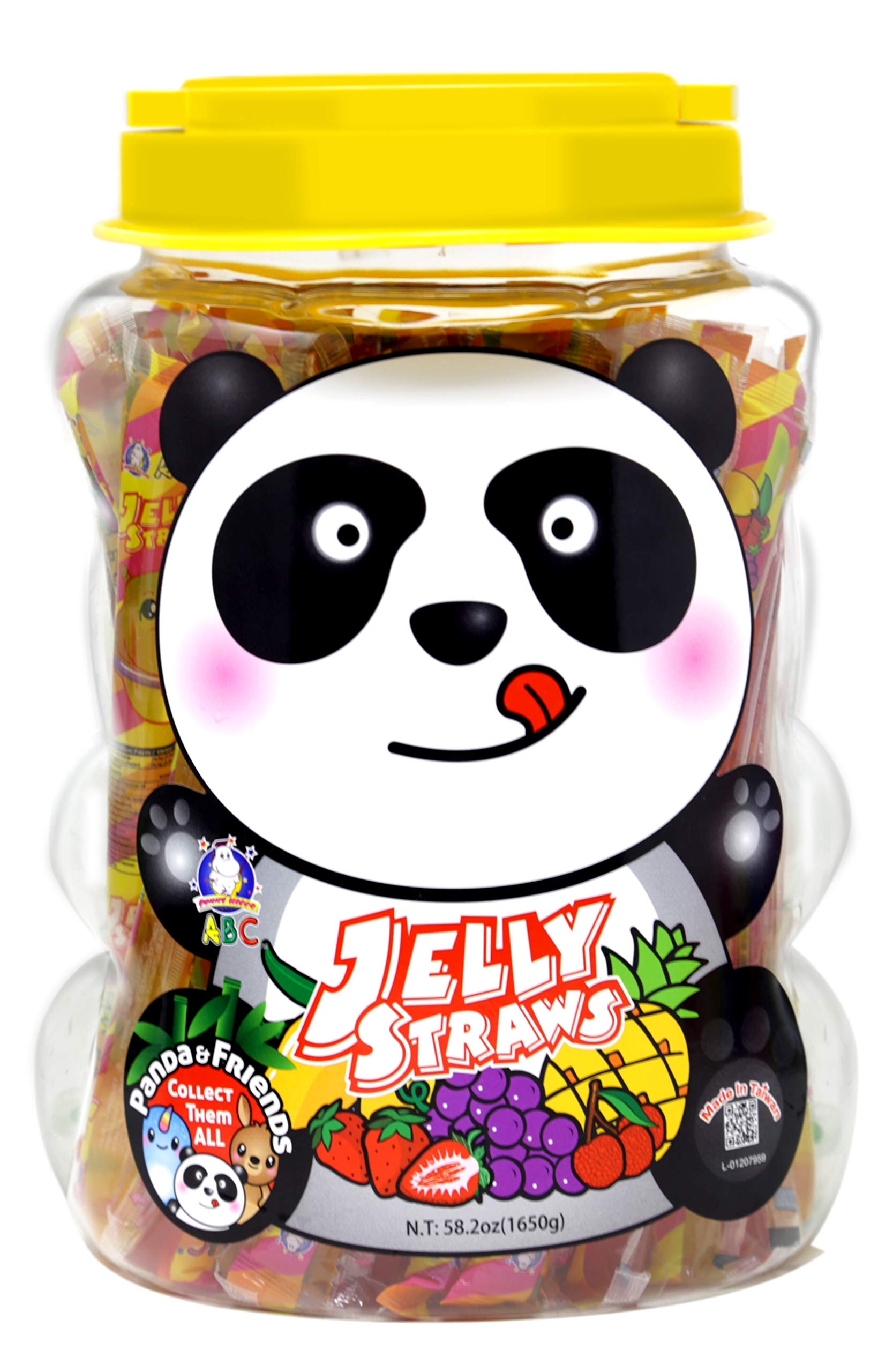 Funny Hippo ABC Natural Fruit Bites (Assorted, 1 Container (1650g))