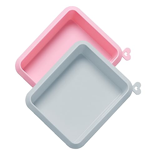 Hemoton 6 Pcs Cake Pan Charlotte Cake Pan Silicone Cookie Mold Clay Oven Cupcake Baking Mold Cheesecake Baking Pan Quick Release Bread Pan Silica Gel Cake Tins Doughnut Mold Baking Molds
