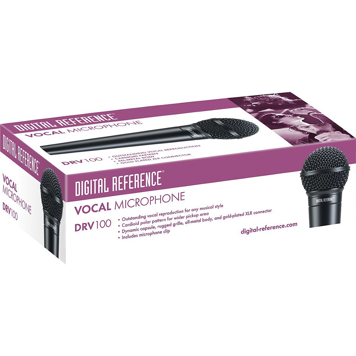 Digital Reference DRV100 Dynamic Cardioid Handheld Microphone